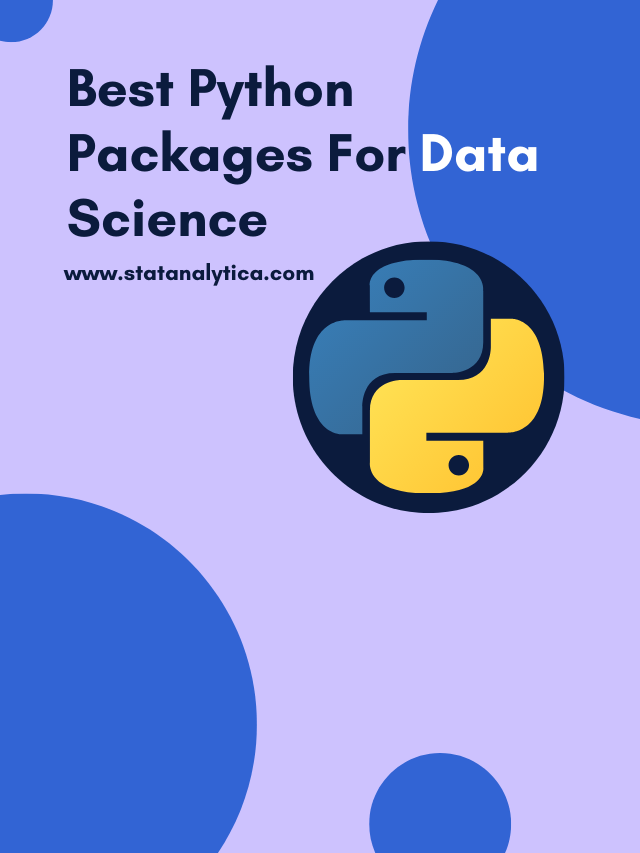 Best Python Packages For Data Science StatAnalytica