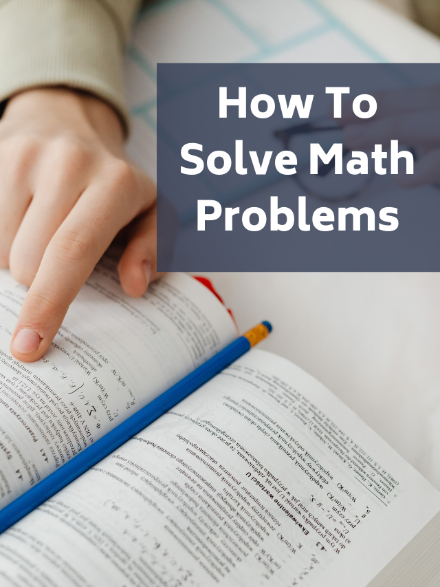 Tips How To Solve Math Problems StatAnalytica