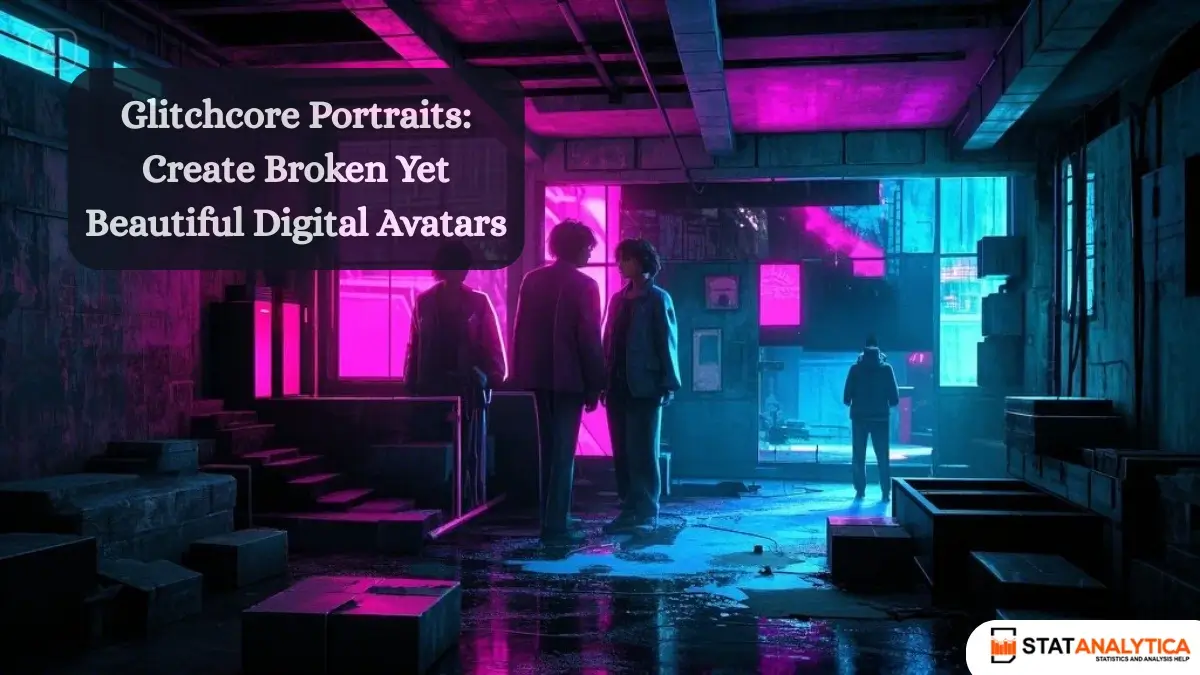 Glitchcore Portraits: Create Broken Yet Beautiful Digital Avatars