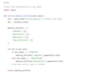AI Healthcare Bot System Using Python in 2025