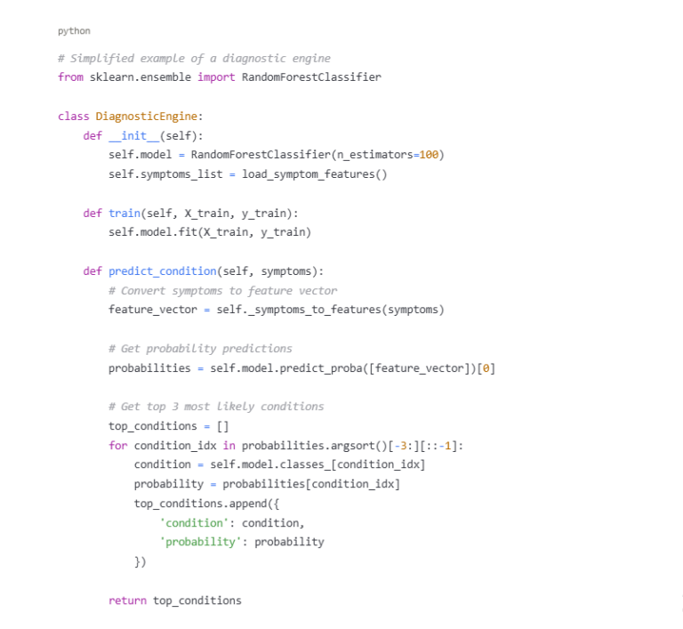 AI Healthcare Bot System Using Python in 2025