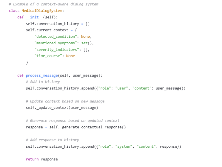 AI Healthcare Bot System Using Python in 2025
